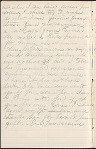 Letter from Ruth Ann B. Strout to John D. Long - Digital Commonwealth