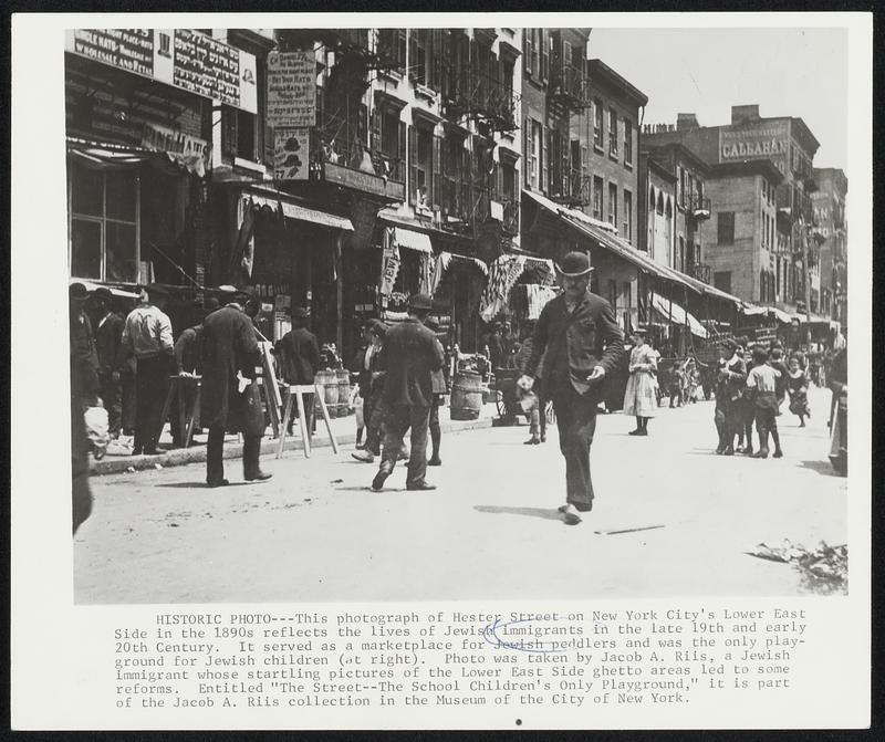 Historic Photo – This photograph of Hester Street on New York’s City’s ...