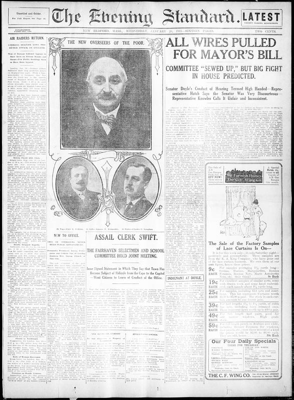 Evening Standard. January 20, 1915 - Digital Commonwealth