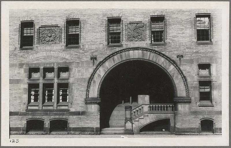 Trinity Church rectory, 233 Clarendon Street, architect- H. H. Richardson, 1879 - Digital ...