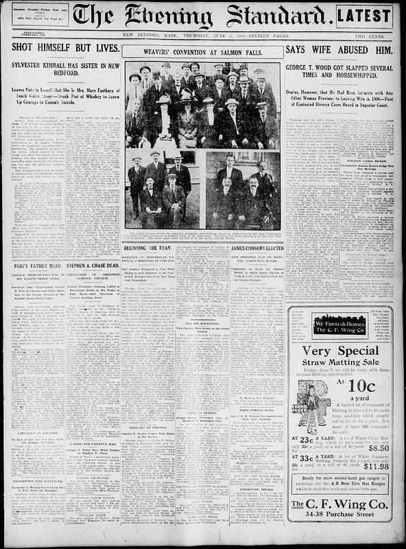 Evening Standard. June 06, 1912 - Digital Commonwealth