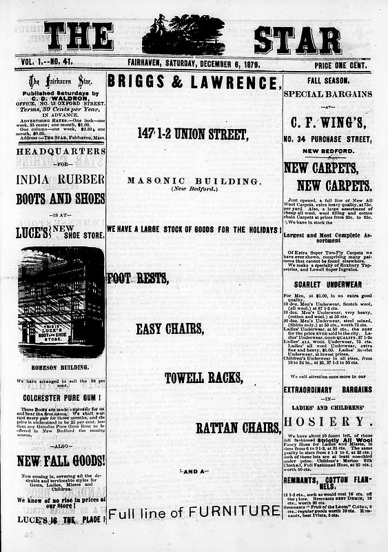 The Star. December 06, 1879 - Digital Commonwealth