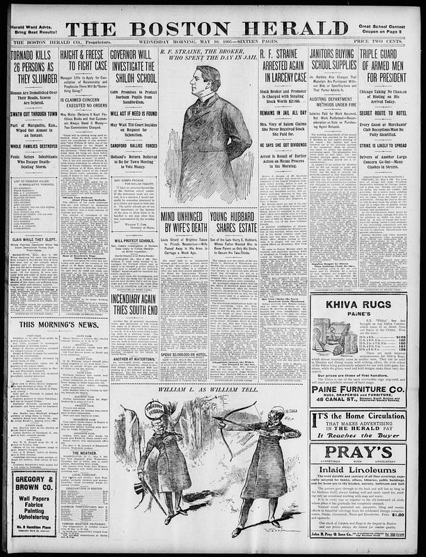 The Boston Herald. May 10, 1905 - Digital Commonwealth