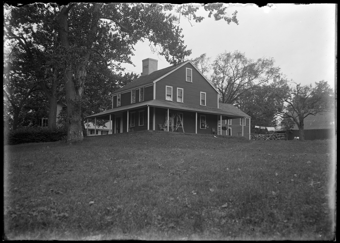 Peter Fay house southeast view - Digital Commonwealth