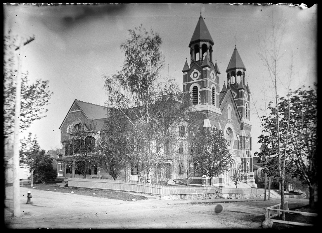 French church & parsonage - Digital Commonwealth