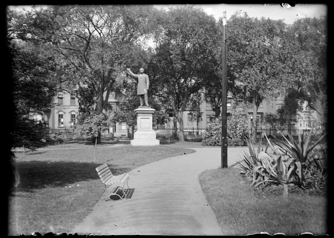 E. Everett statue - Digital Commonwealth