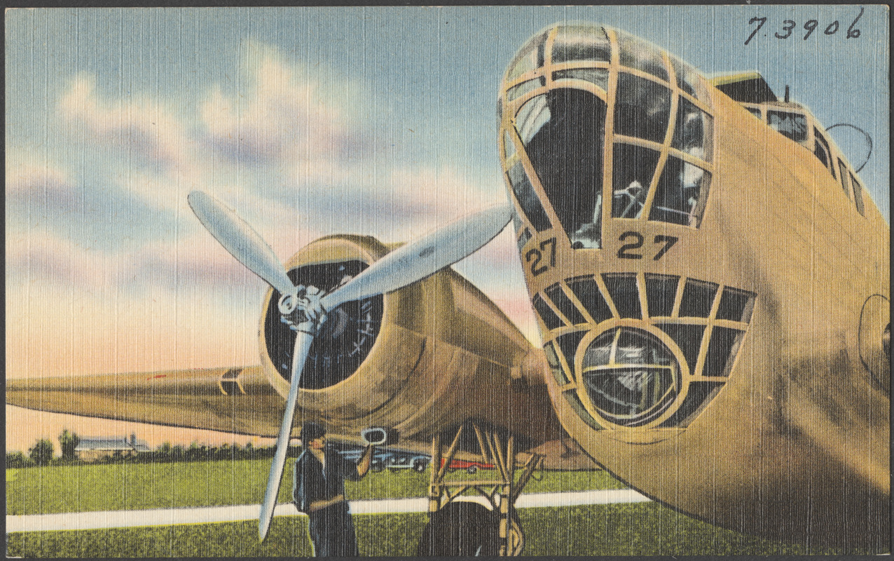 The B18-A is a huge Douglas bomber - Digital Commonwealth