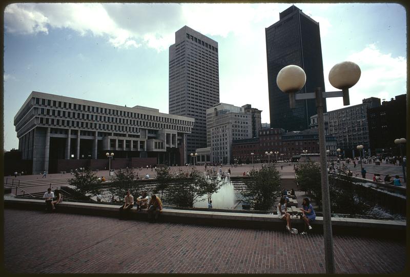 Boston City Hall Plaza - Digital Commonwealth