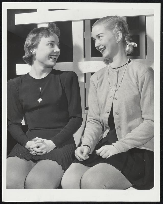 Two Top Notchers. Gretchen Merrill and Barbara Ann Scott. - Digital ...