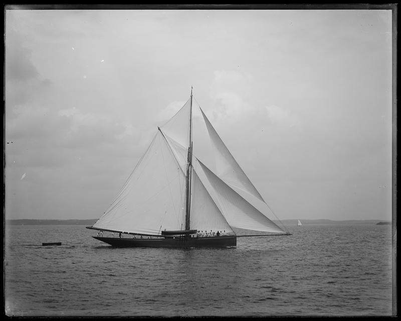 Yacht Genesta, Marblehead - Digital Commonwealth