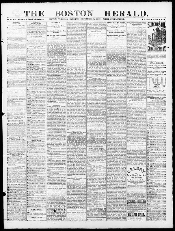 The Boston Herald. December 07, 1880 - Digital Commonwealth