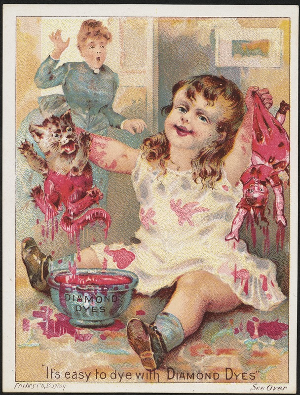 "It's easy to dye with Diamond Dyes." - Digital Commonwealth