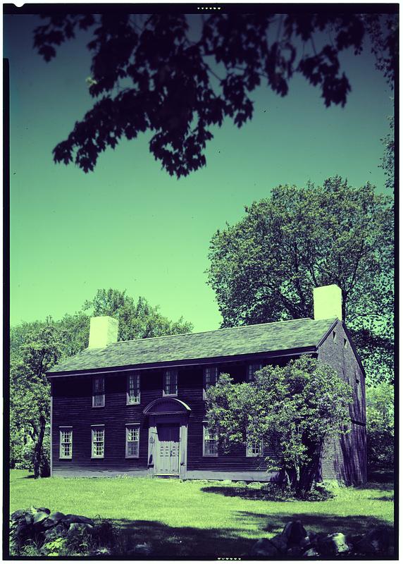 Newbury, Short House, spring - Digital Commonwealth