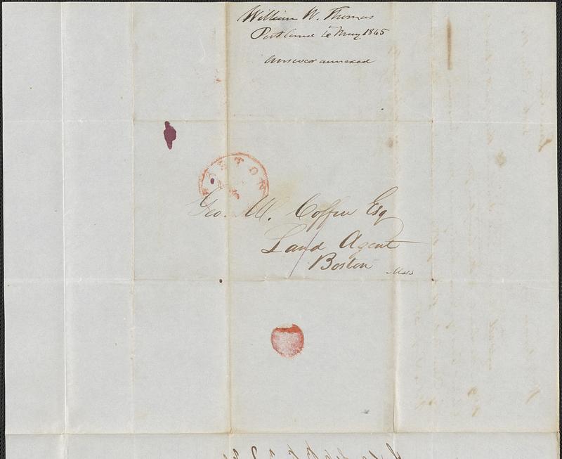 William Shepard to George Coffin, 4 May 1845 - Digital Commonwealth