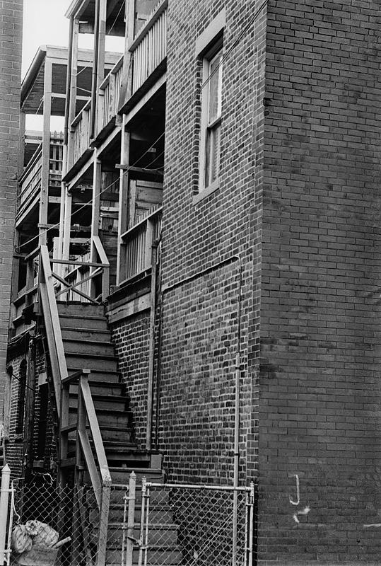 Back stairs - Digital Commonwealth