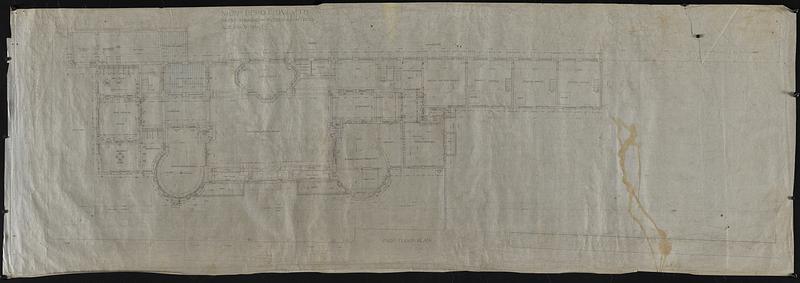 First floor plan - Digital Commonwealth