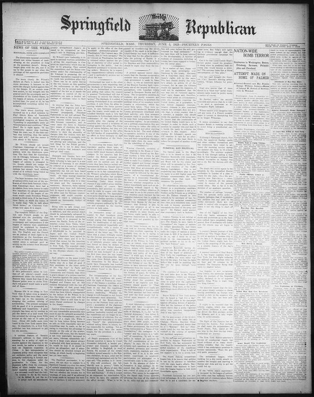 Springfield Weekly Republican - Digital Commonwealth