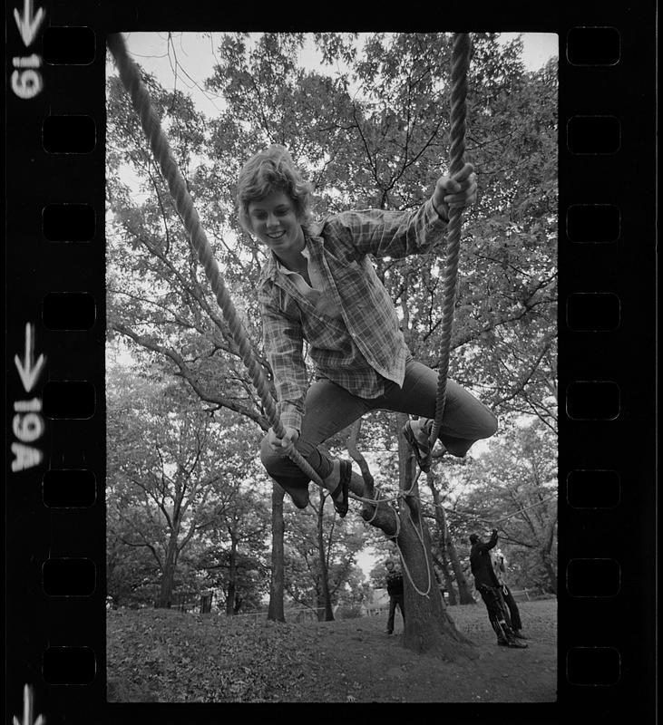 Ropes class in Franklin Park, Dorchester - Digital Commonwealth