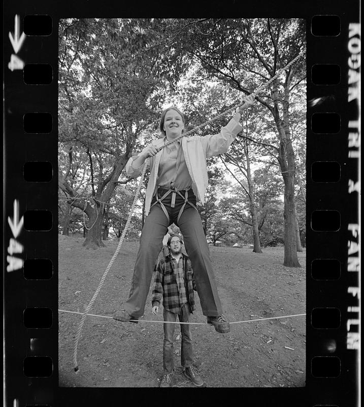 Ropes class in Franklin Park, Dorchester - Digital Commonwealth