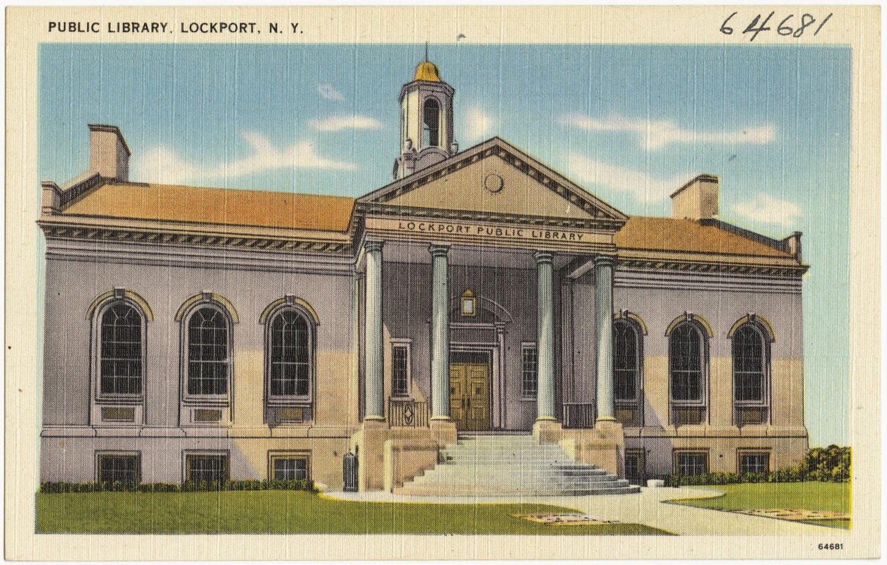 Public library, Lockport, N. Y. - Digital Commonwealth