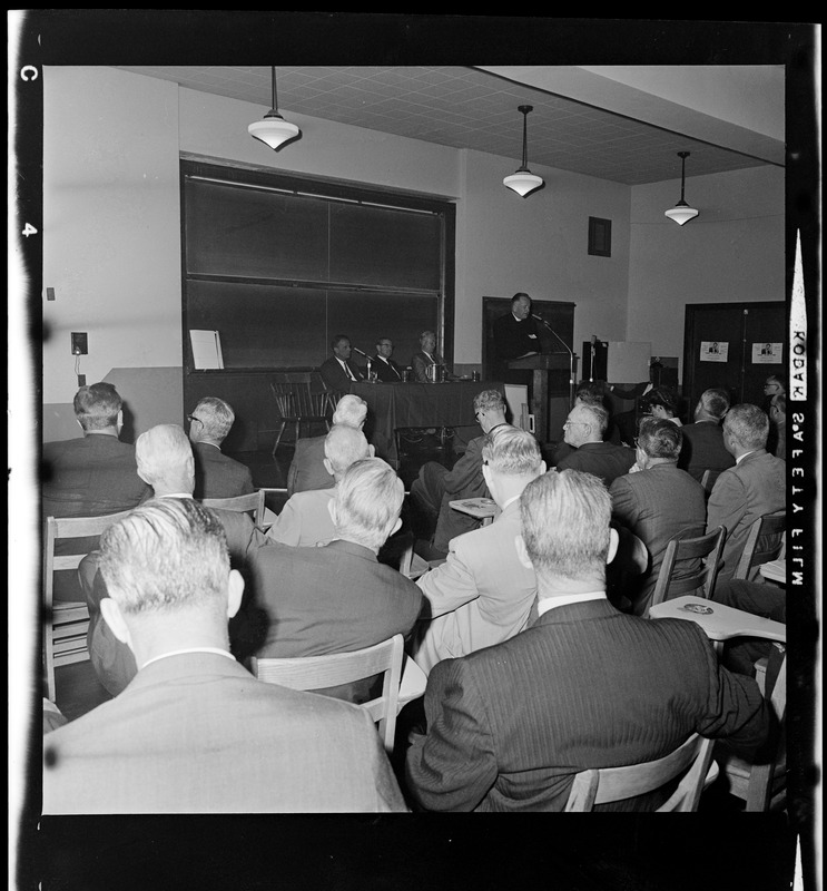 Rev. Michael P. Walsh, SJ, addressing seminar of business, civic, and ...