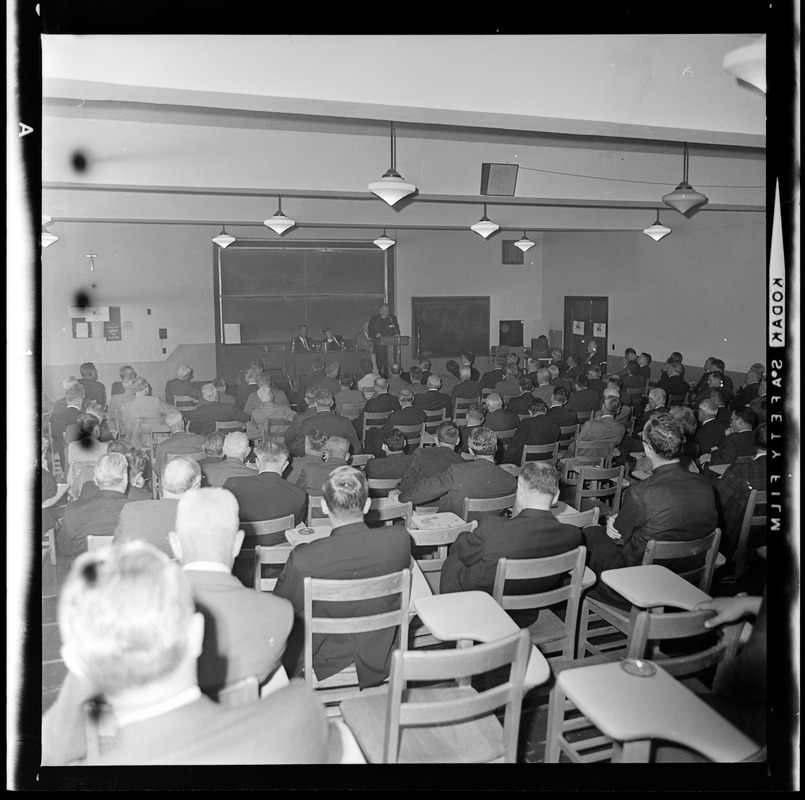 Rev. Michael P. Walsh, SJ, addressing seminar of business, civic, and ...