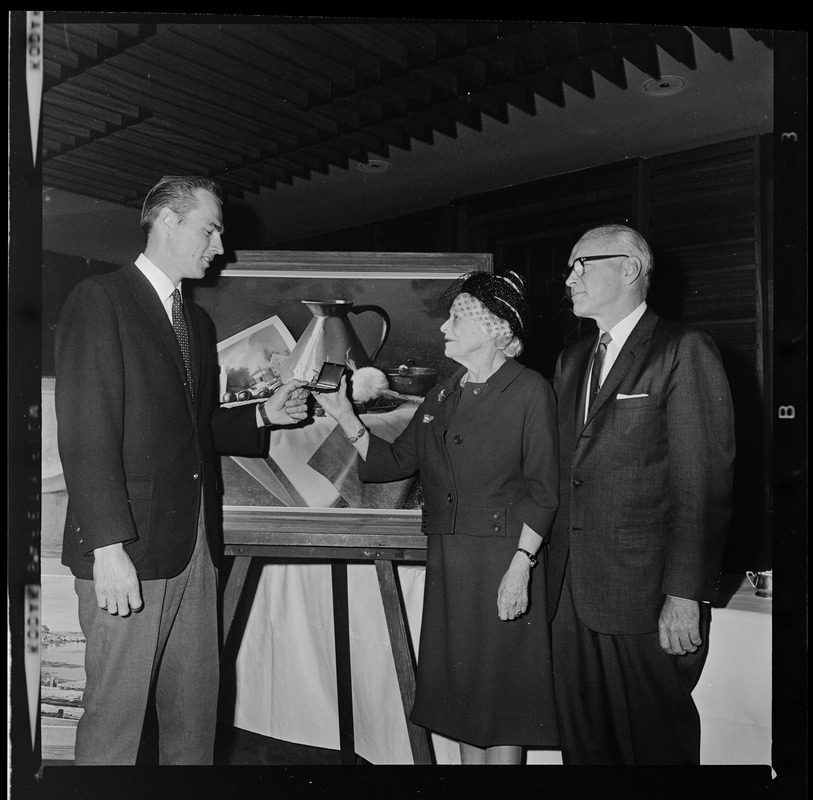 Sidney F. Willis accepting Richard Mitton Memorial Award for his still ...