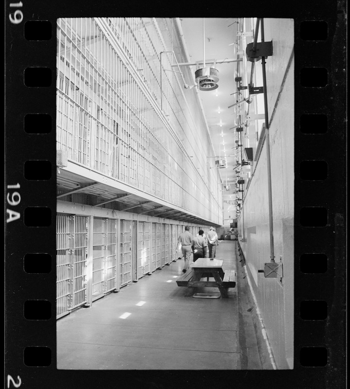 Cells at Portsmouth Naval Prison - Digital Commonwealth