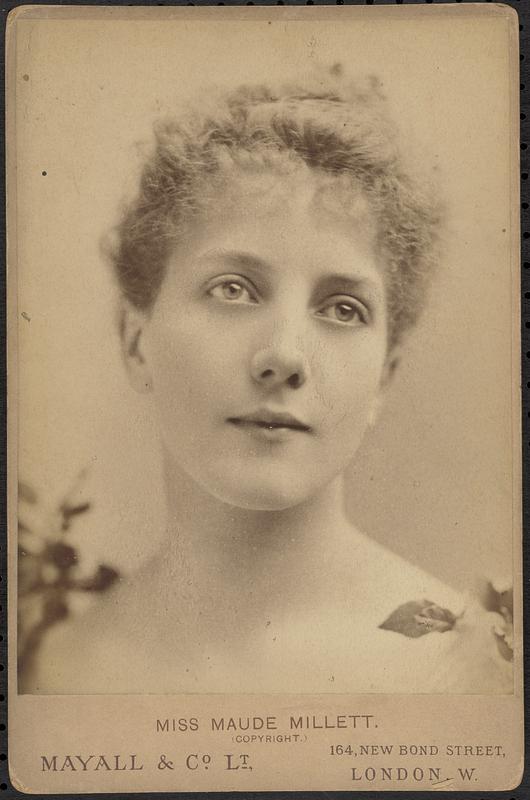 Miss Maude Millett - Digital Commonwealth