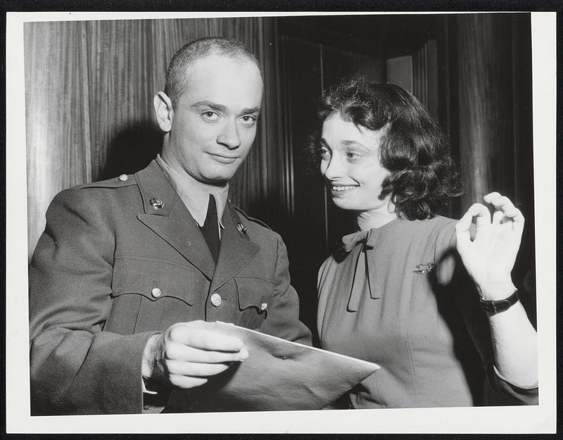 George S. Abrams at Newton who was sworn in as attorney - His sister ...