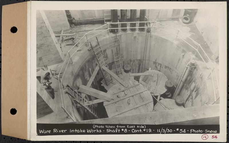 Contract No. 19, Dam and Substructure of Ware River Intake Works at ...