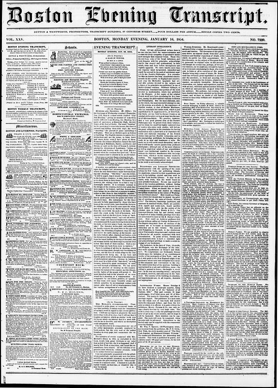 Boston Evening Transcript - Digital Commonwealth