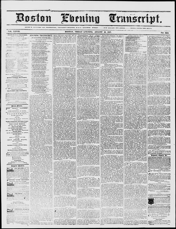 Boston Evening Transcript - Digital Commonwealth