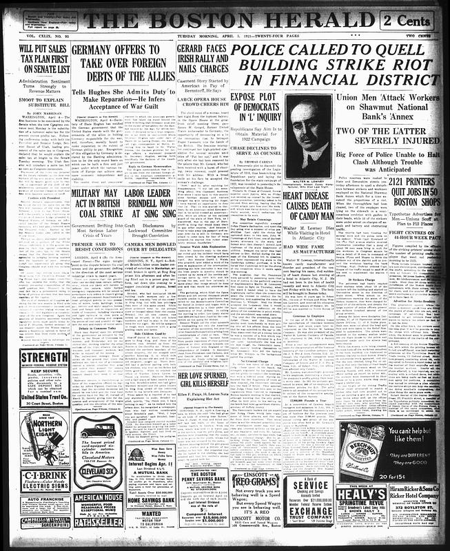 Boston Herald. April 05, 1921 - Digital Commonwealth