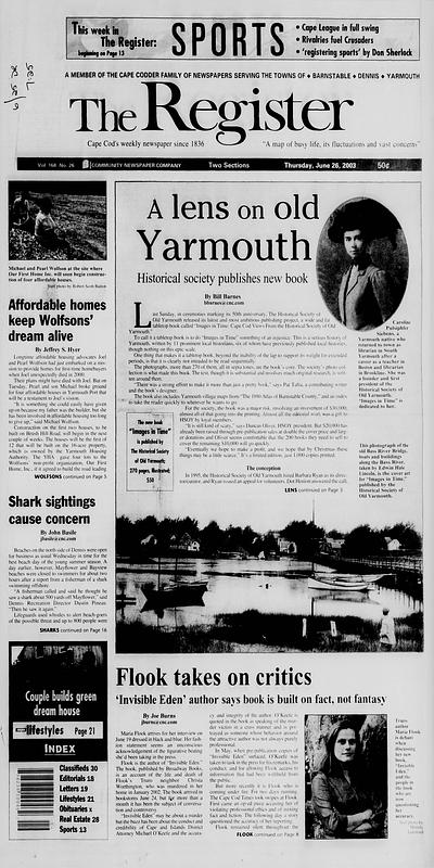 The Register. June 26, 2003 - Digital Commonwealth