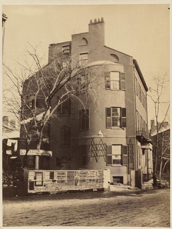 Daniel Webster House. Side view - Digital Commonwealth