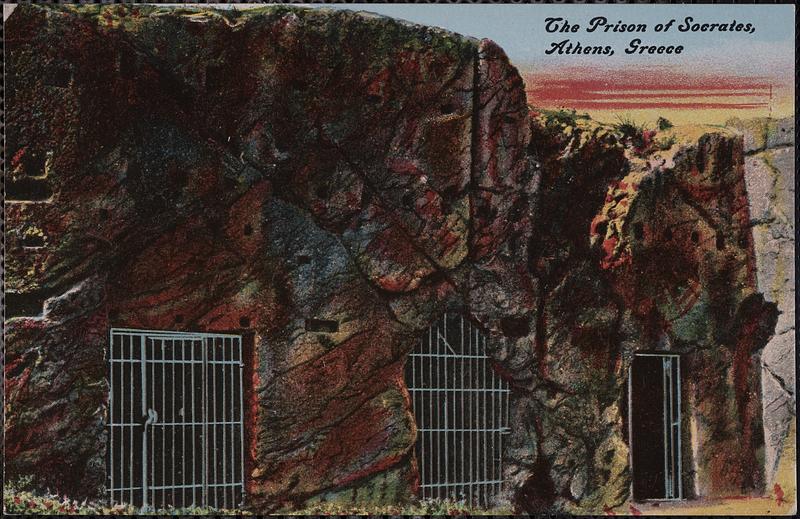 The prison of Socrates, Athens, Greece - Digital Commonwealth
