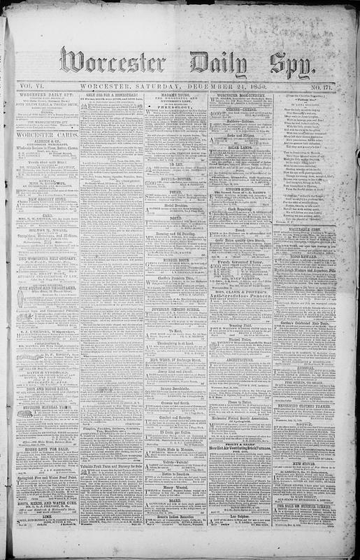 Worcester Daily Spy - Digital Commonwealth