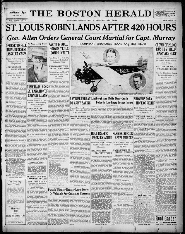 Boston Herald. July 31, 1929 - Digital Commonwealth