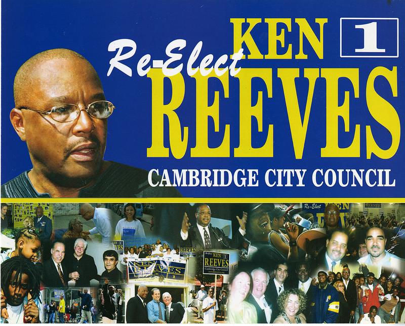 Re-Elect Ken Reeves mailer, circa 2005 - Digital Commonwealth