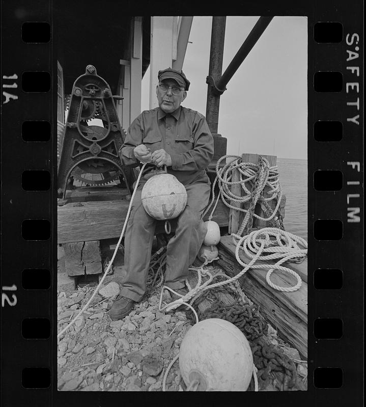 Charles Atkinson at the American Yacht Club - Digital Commonwealth