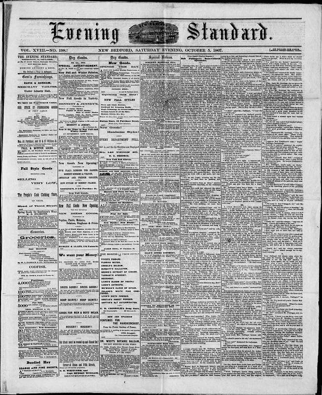 Evening Standard. October 05, 1867 - Digital Commonwealth
