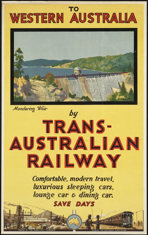 To Western Australia by Trans-Australian Railway - Digital Commonwealth