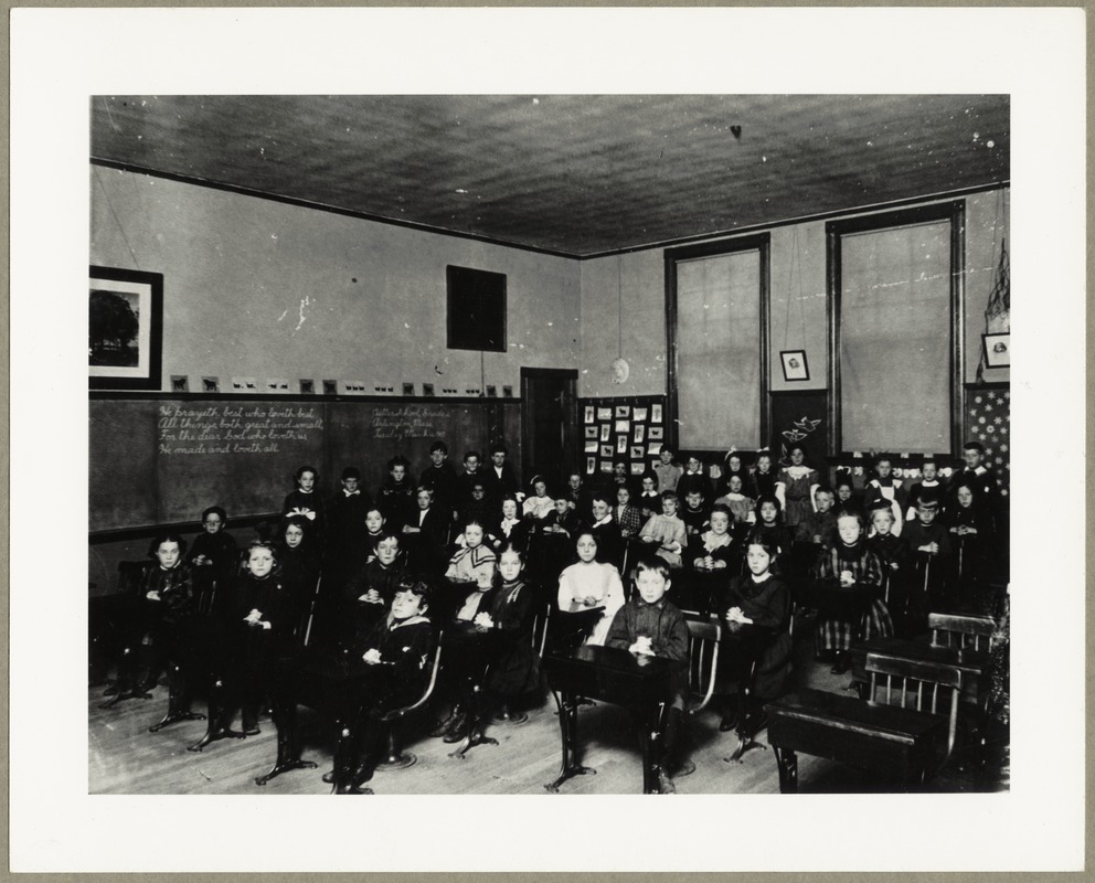 Cutter School class - Digital Commonwealth