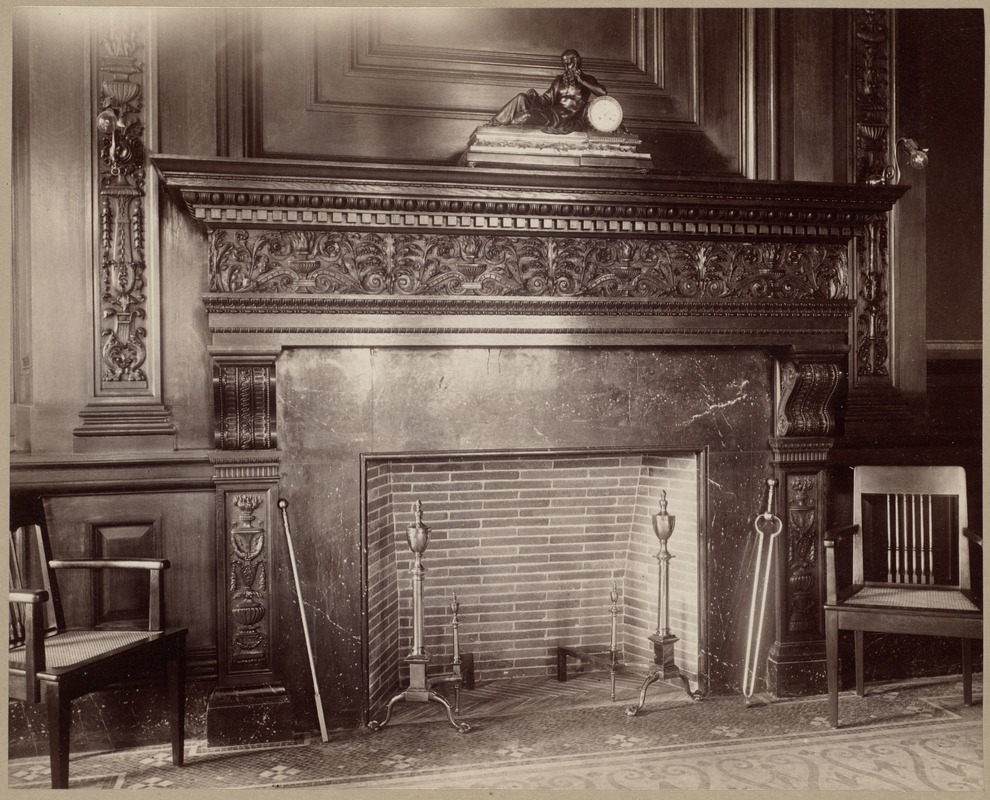 Robbins Library reference room - Digital Commonwealth