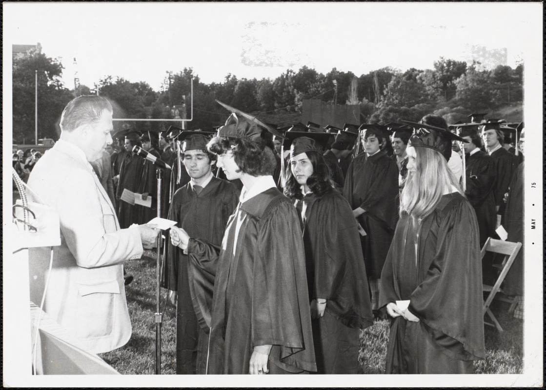 Graduation 1975 - Digital Commonwealth