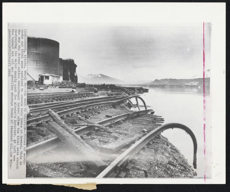 The Road to Oblivion -- Forces of earthquake and tidal wave combined to ...
