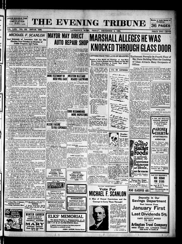 The Evening Tribune. December 05, 1924 - Digital Commonwealth