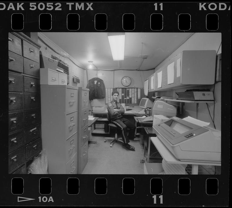 Records office, Salem Jail - Digital Commonwealth
