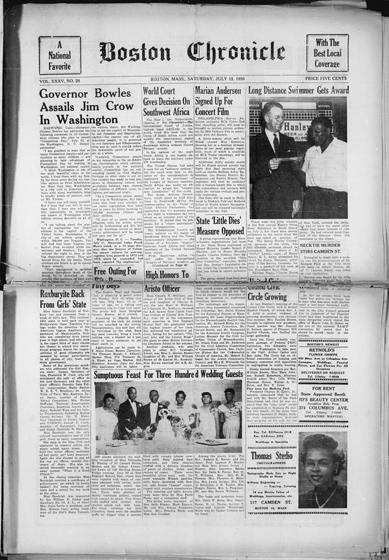Boston Chronicle. July 15, 1950 - Digital Commonwealth